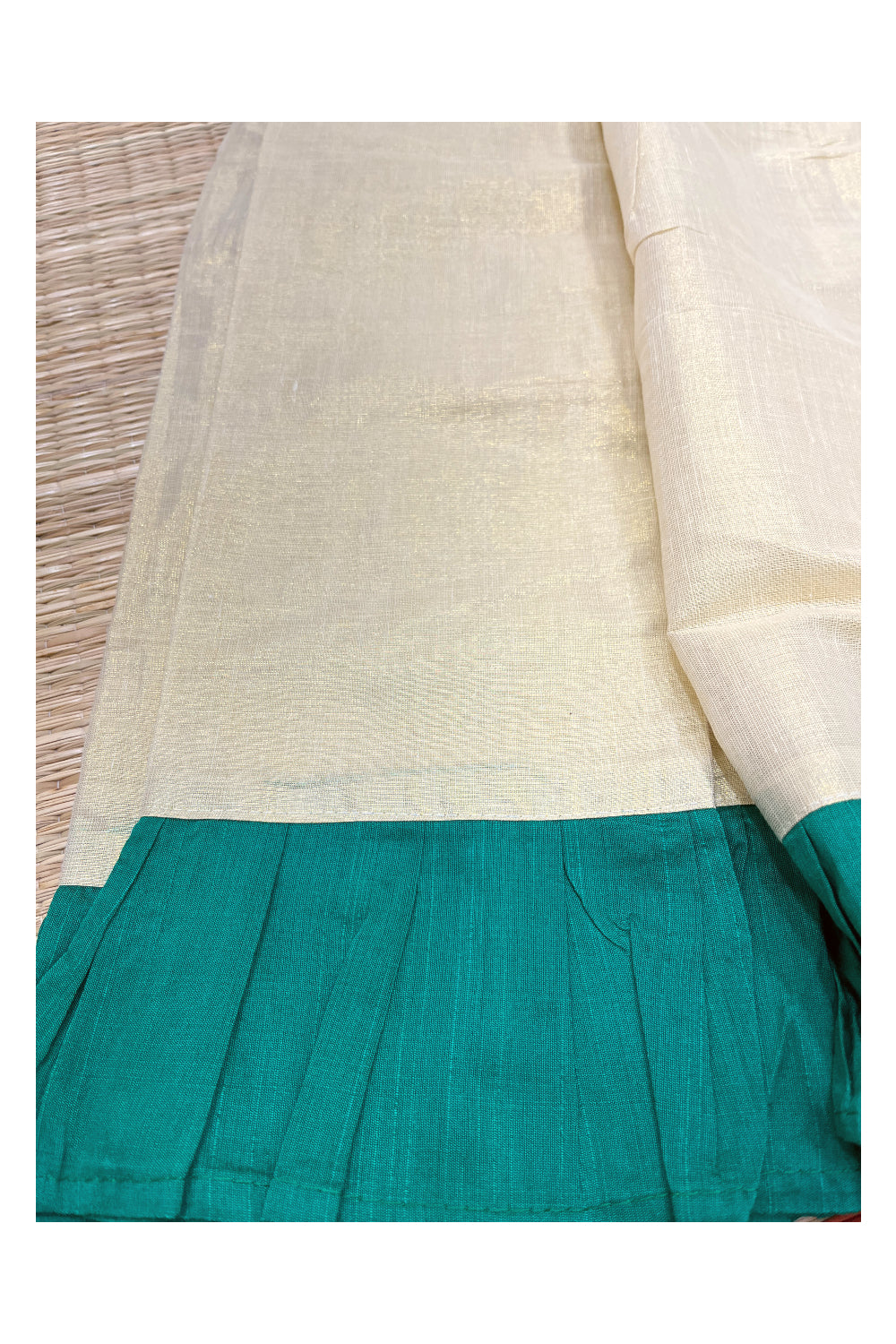 Kasavu Dhavani (Stitched & Unstitched) – Southloom.com - Kerala ...