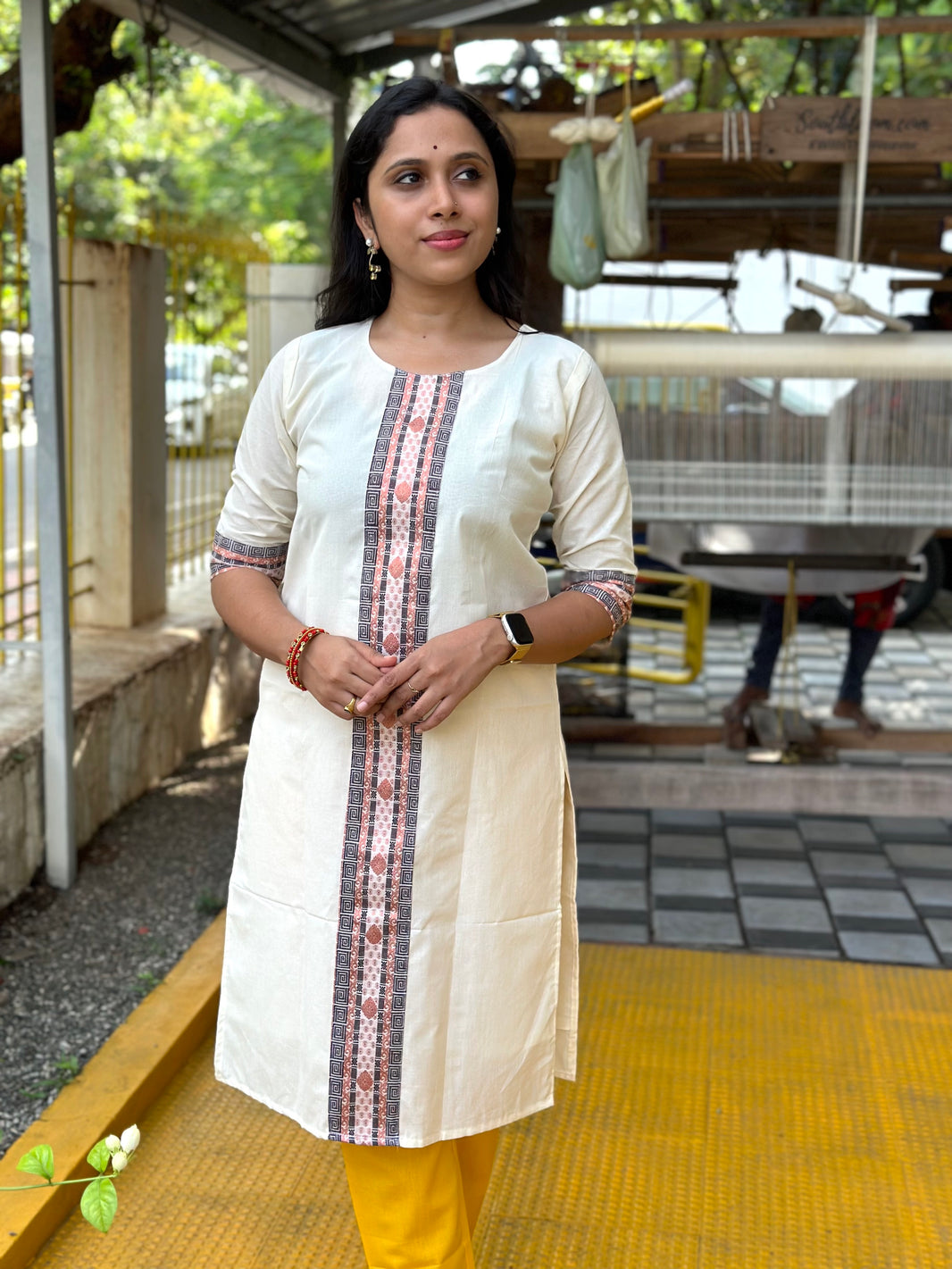 Jaipur Hand Block Printed Cotton Kurtis by Southloom – Southloom.com ...