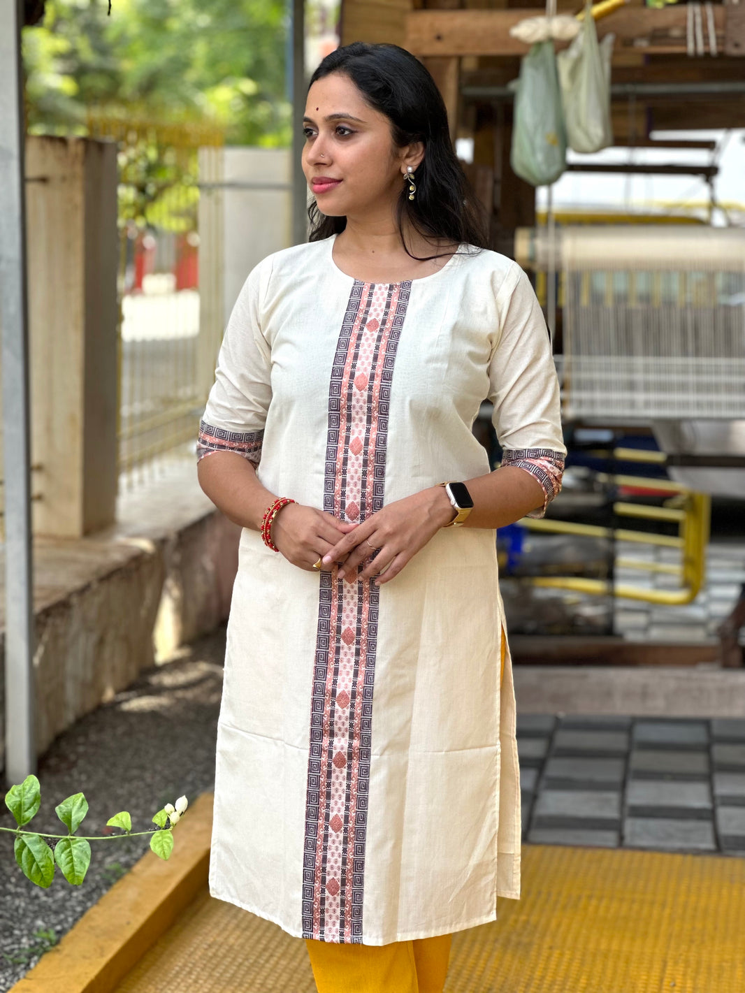 Jaipur Hand Block Printed Cotton Kurtis by Southloom – Southloom.com ...