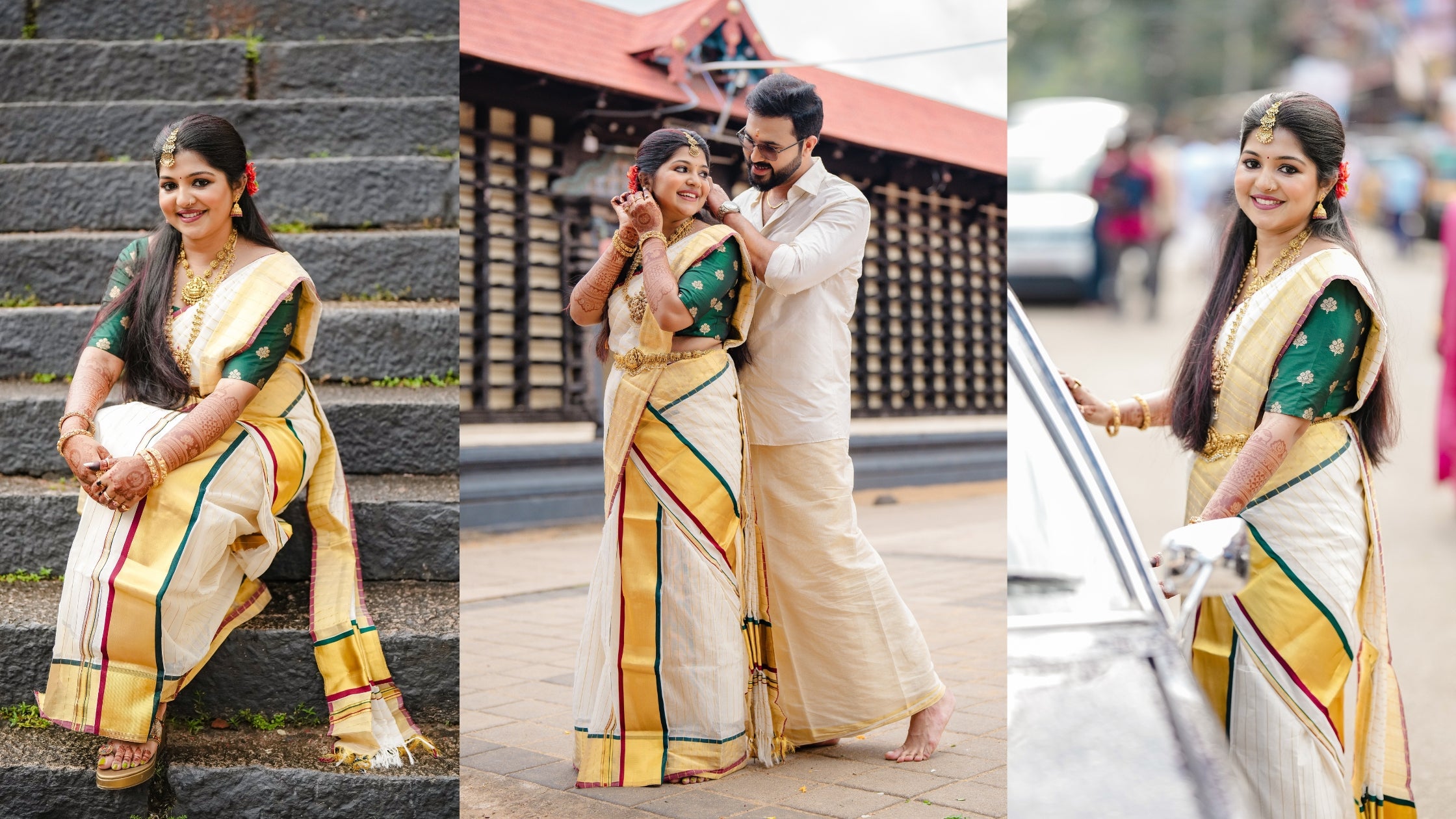 Southloom Kerala Saree, Dhoti, Set Mundu, Kasavu Saree, Printed Shirt ...