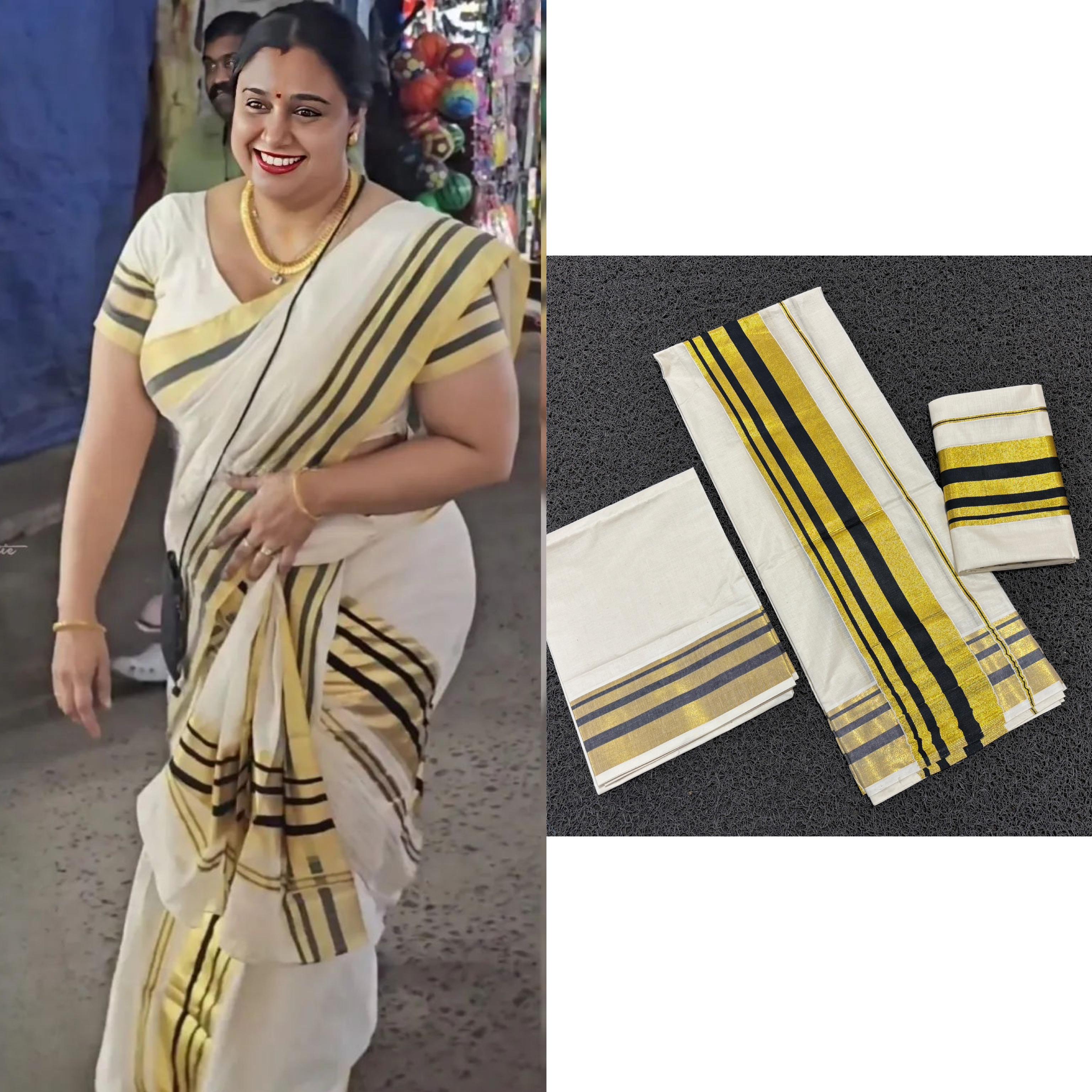 Set Mundu Online – Southloom.com - Kerala Handloom and Indian Ethnic Wear
