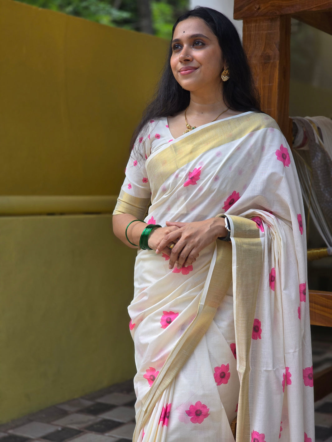 Kerala Saree Online – Southloom.com - Kerala Handloom and Indian Ethnic ...